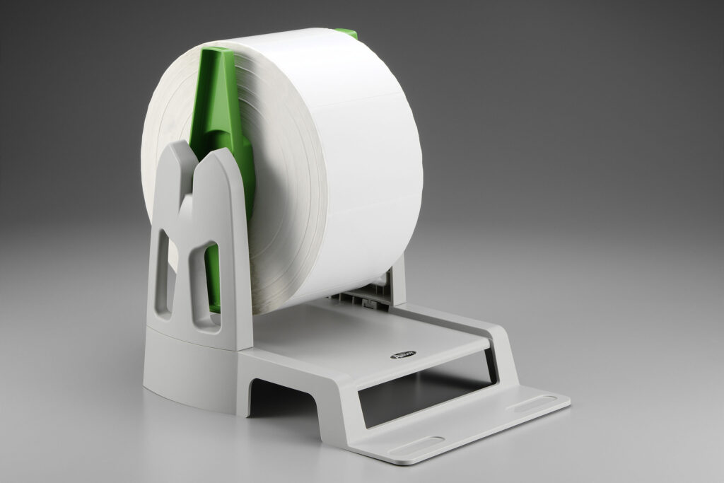 "Label Stand" Base porta Rollos Externo | Etirapid