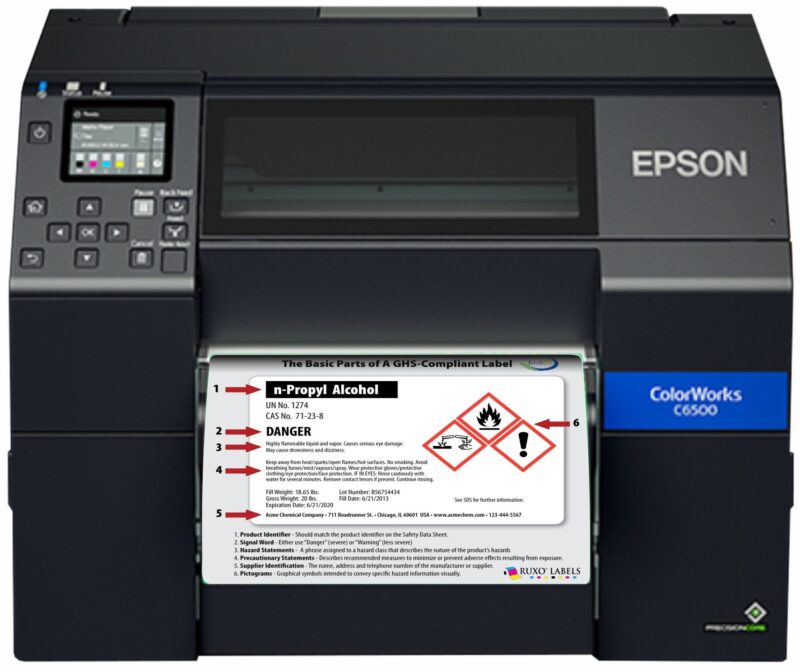 Impresora Epson ColorWorks CW-C6500A | Etirapid