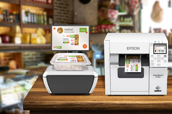 Impresora de Etiquetas Epson ColorWorks CW-C4000 | Etirapid